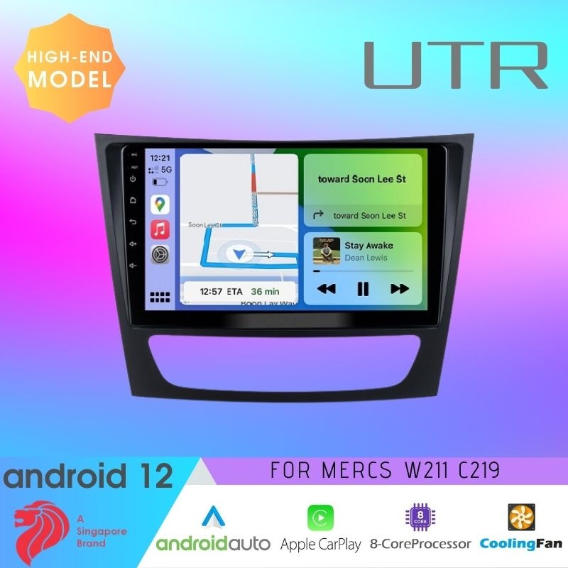 HIGH-END LATEST MERCEDES E CLASS W211 CLS 9 INCH 9.4 INCH 8 CORE ...