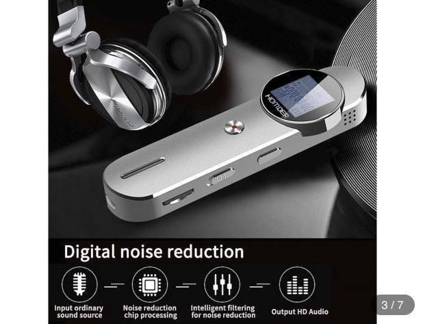 HOMDER (Model : TF-30) Digital Voice Recorder with Dual Microphone ...