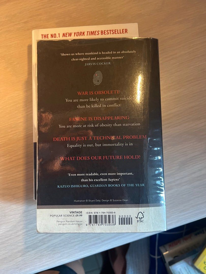 Homo Deus Book by Yuval Noah Harari, Hobbies & Toys, Books & Magazines ...