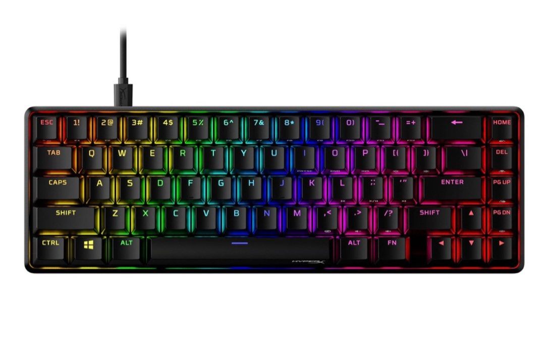 HyperX Alloy Origins 60 Gaming Mechanical Keyboard - Aqua Switch ...