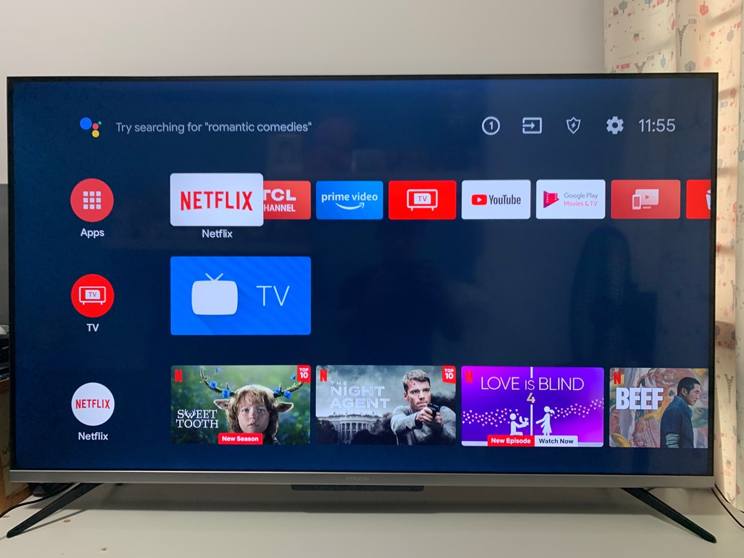 iFFALCON 50” 4K UHD Android HDR TV Digital Ready (2021), TV & Home ...