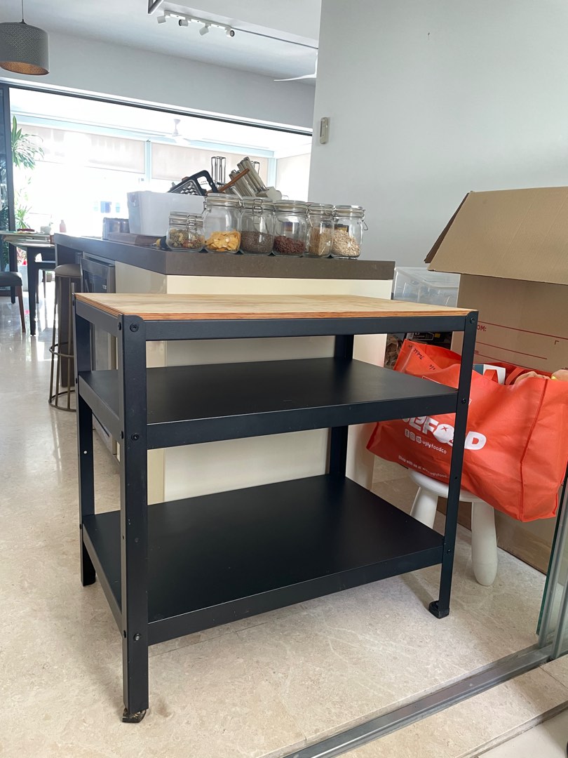 IKEA Bror kitchen trolley, Furniture & Home Living, Furniture, Shelves ...