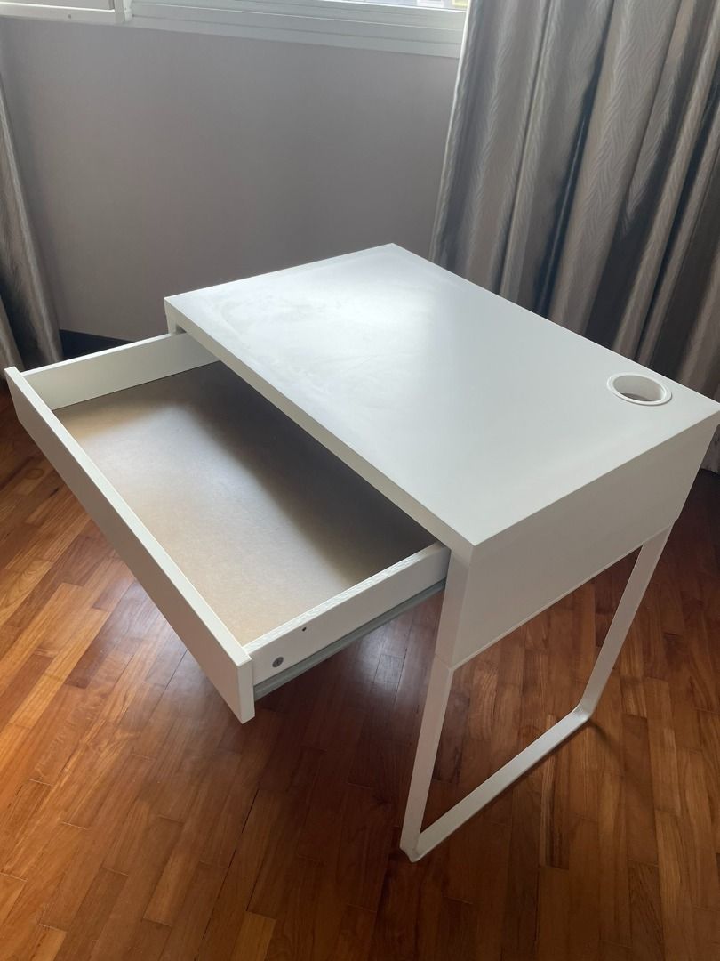 IKEA MICKE Study Table, Furniture & Home Living, Furniture, Tables ...