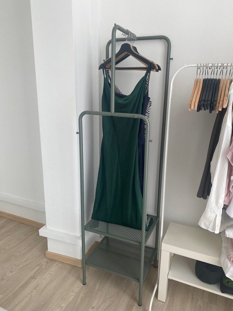 IKEA NIKKEBY clothes rack, Furniture & Home Living, Furniture, Shelves, Cabinets & Racks on ...