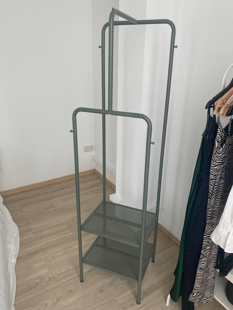 IKEA NIKKEBY clothes rack, Furniture & Home Living, Furniture, Shelves, Cabinets & Racks on ...