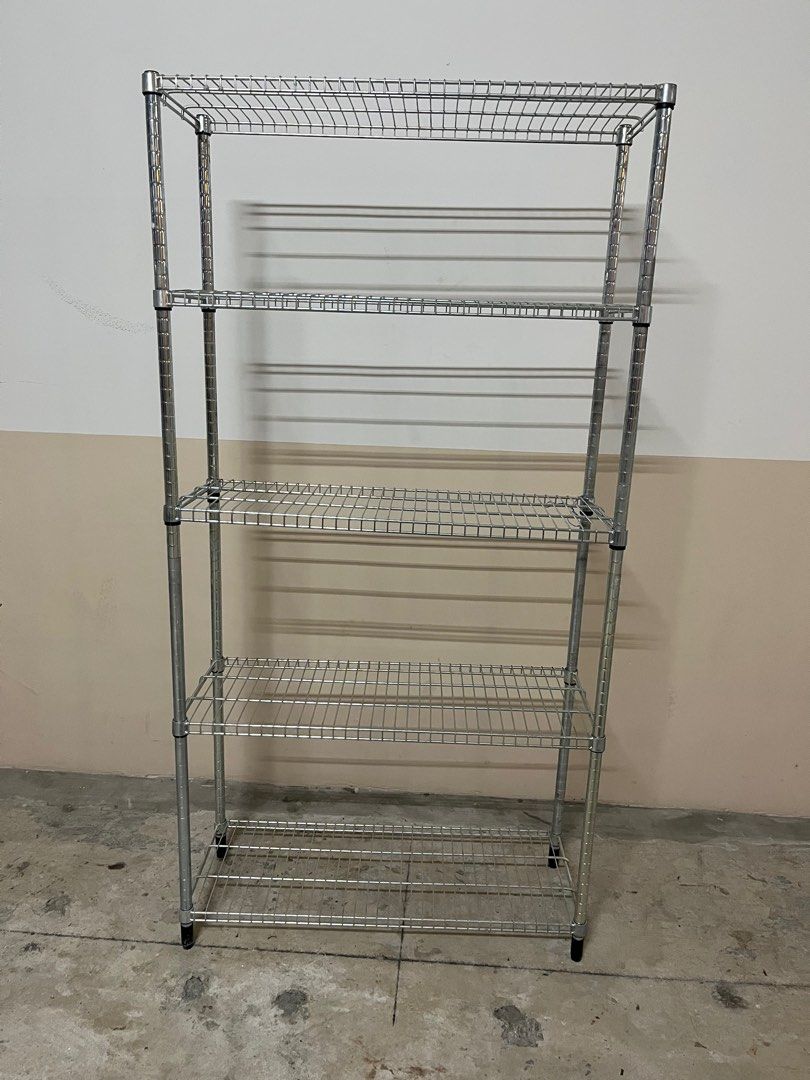 IKEA Omar metal Shelf / Shelving unit, Furniture & Home Living ...
