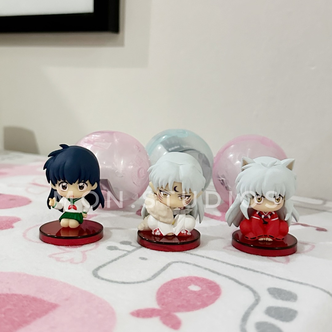 Inuyasha, Kagome, Sesshomaru Sitting Corps / Osuwari Team Bandai ...