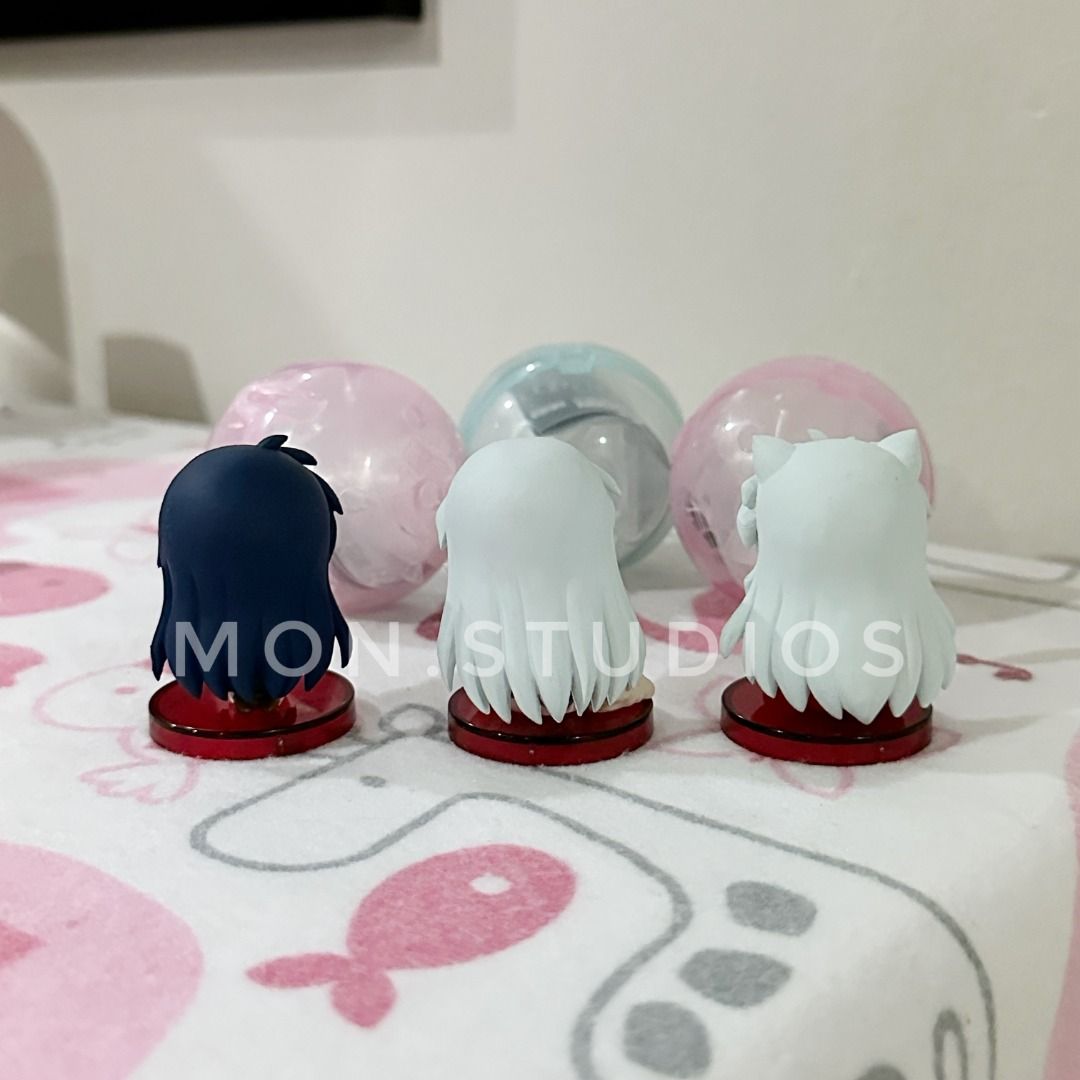 Inuyasha, Kagome, Sesshomaru Sitting Corps / Osuwari Team Bandai ...