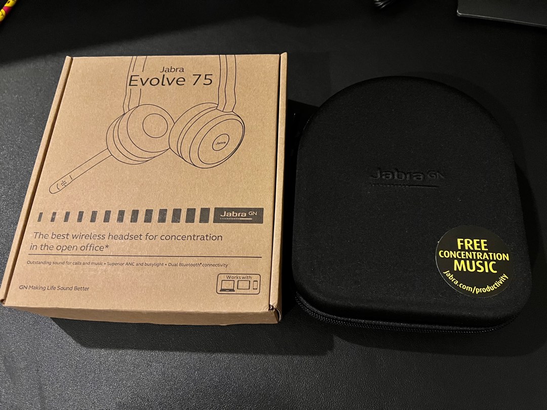 Jabra Evolve Audio Headphones Headsets On Carousell