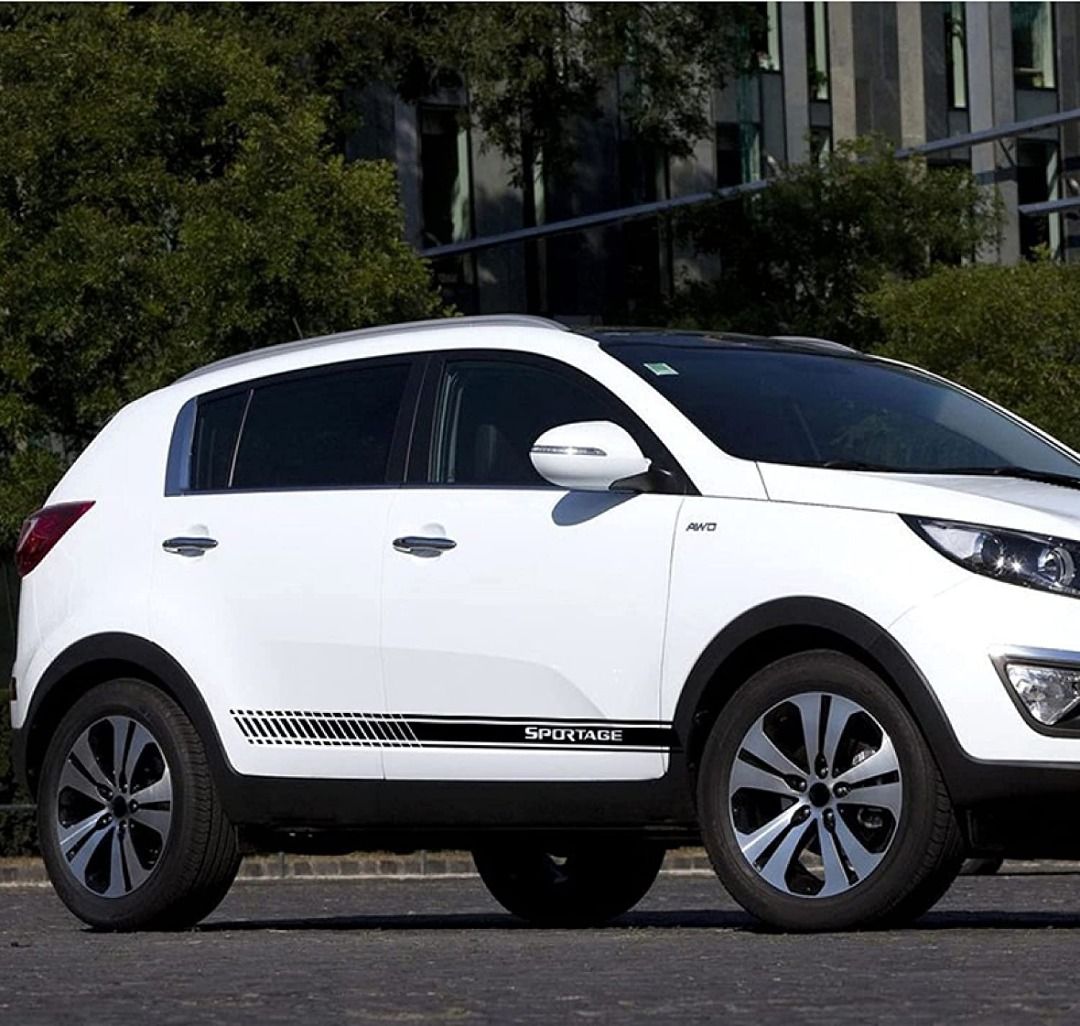 J-CJSSL1 Car Sticker Racing Sport Car Hood Decal Bonnet Body Kit Side ...