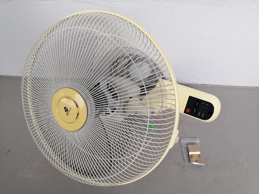 KDK 16" Wall Fan with wall bracket S$45, Furniture & Home Living ...
