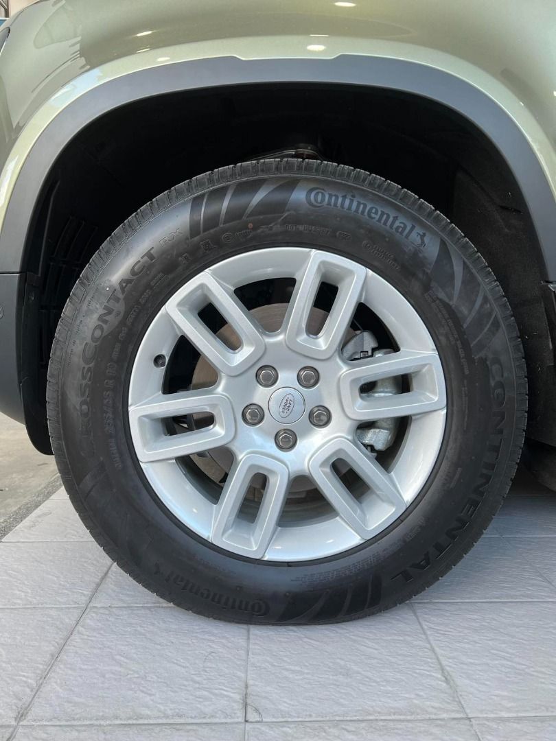 LAND ROVER DEFENDER 19" STYLE 6010, 6 SPOKE, SPARKLE SILVER WHEELS ...