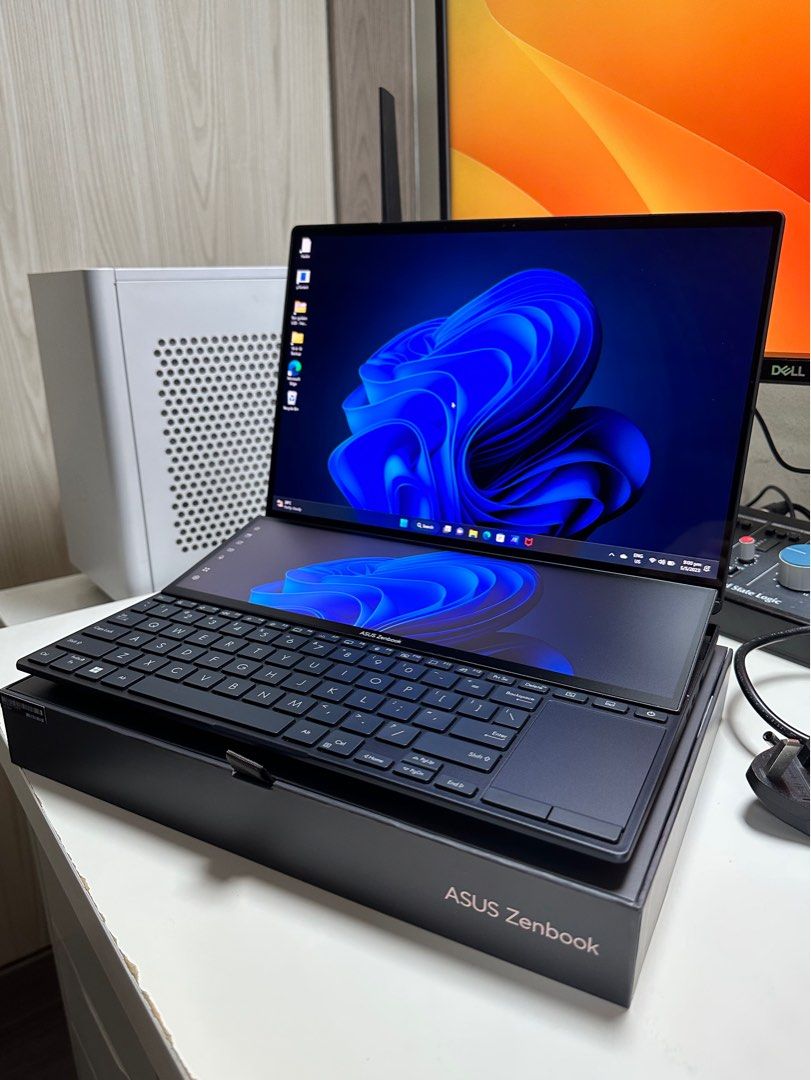 (Latest) ASUS Zenbook Pro 14 Duo OLED with ASUS Pen 2.0, Computers ...