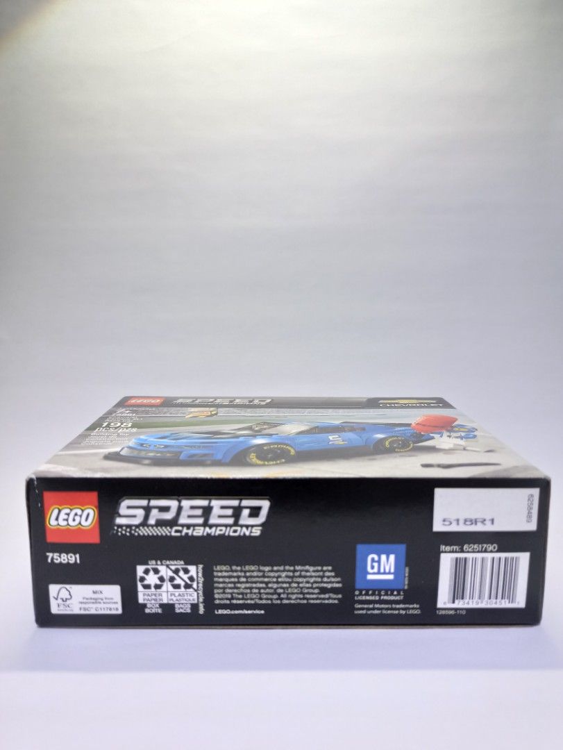 Lego 75891: Chevrolet Camaro ZL1 Race Car, Hobbies & Toys, Toys & Games ...