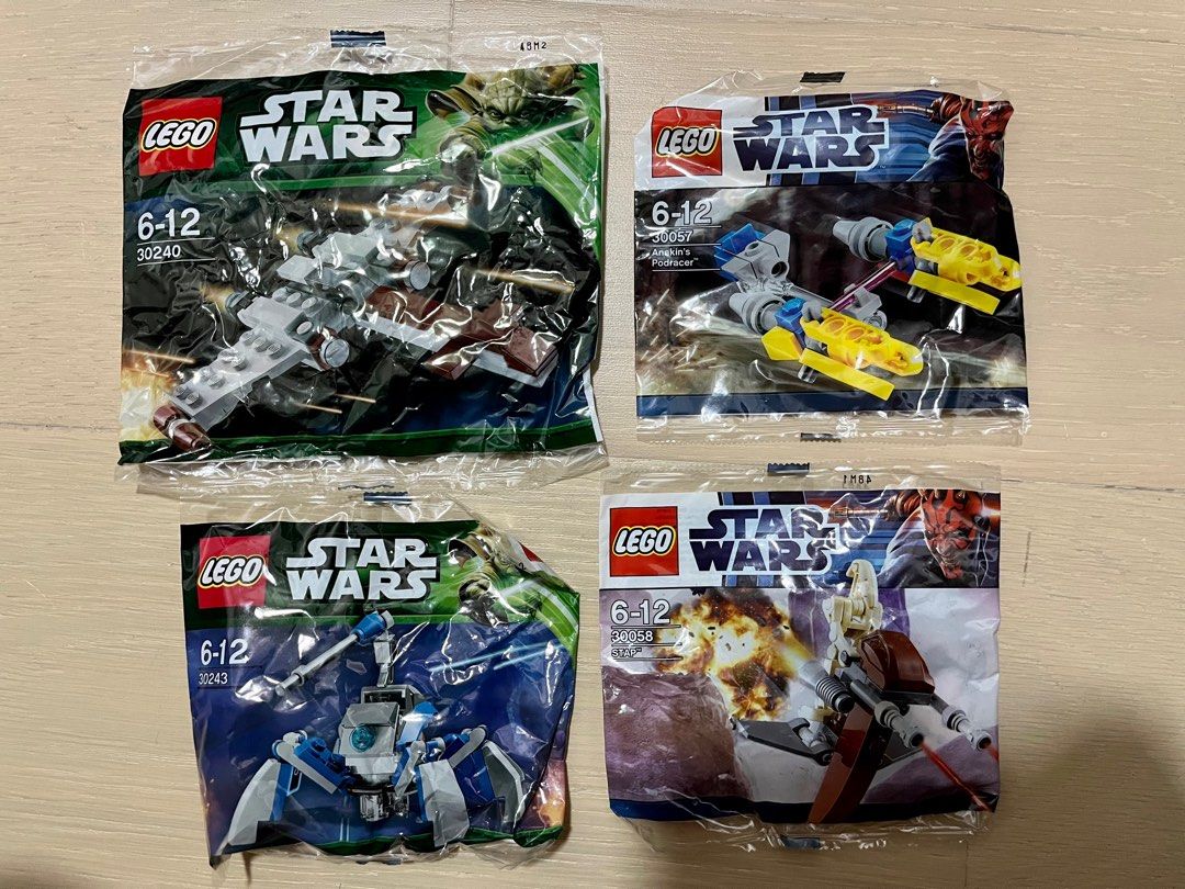 Lego Star wars - poly bag series, Hobbies & Toys, Toys & Games on Carousell