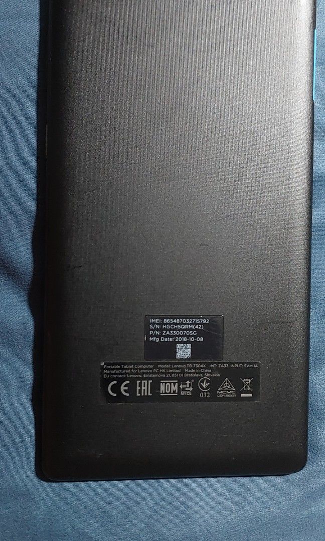 Lenovo Tab Essential TB X GB Android Tablet CRACKED SCREEN Mobile Phones Gadgets