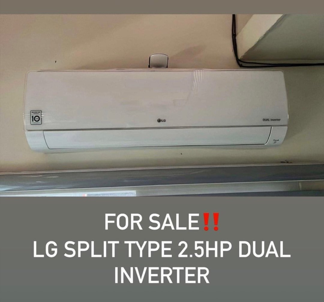 LG Split Type 2.5HP Dual Inverter, TV & Home Appliances, Air ...
