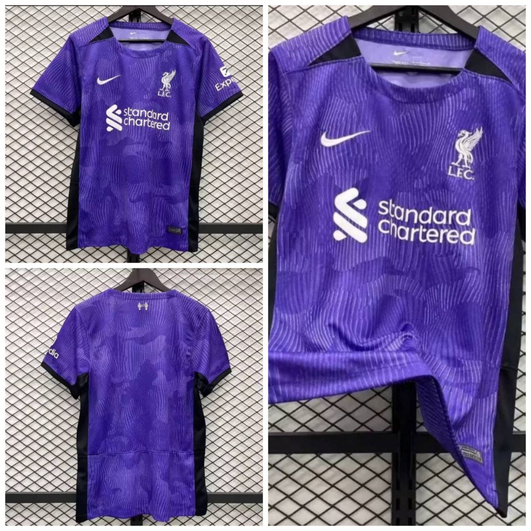 LIVERPOOL 23/24 THIRD (LEAKED) FAN ISSUE, Men's Fashion, Activewear on ...
