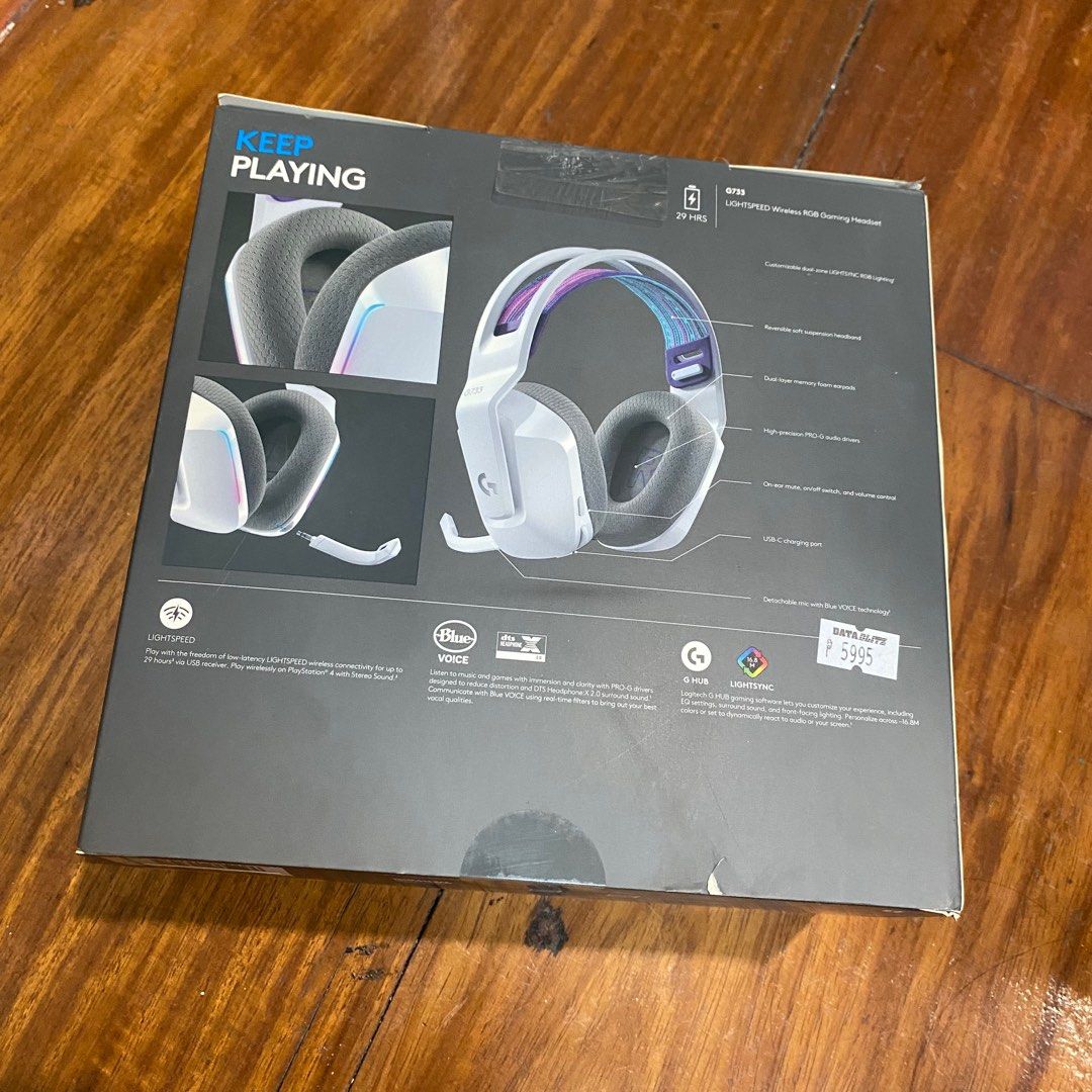 Logitech G Lightspeed Wireless Gaming Headset On Carousell