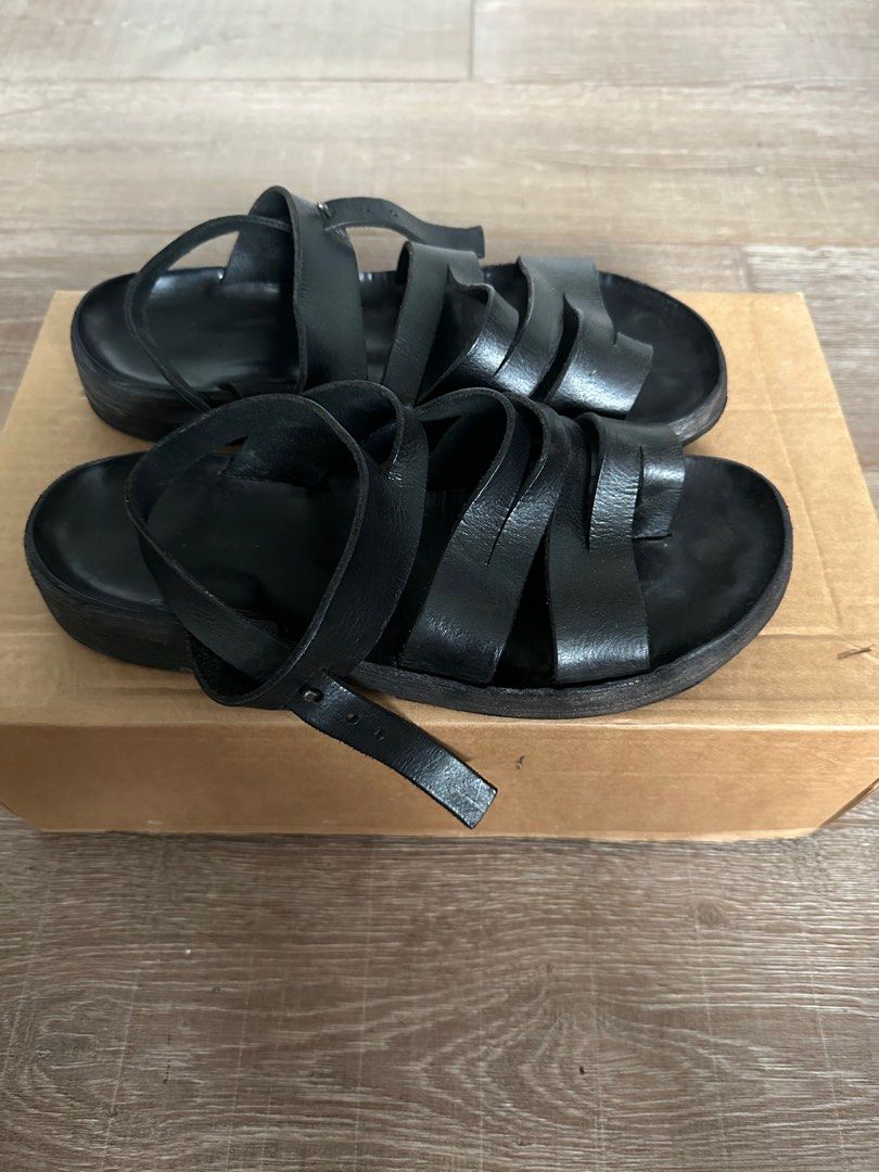 M.A+ Leather Gladiator Sandal Maurizio Amadei Carol Christian Poell ...