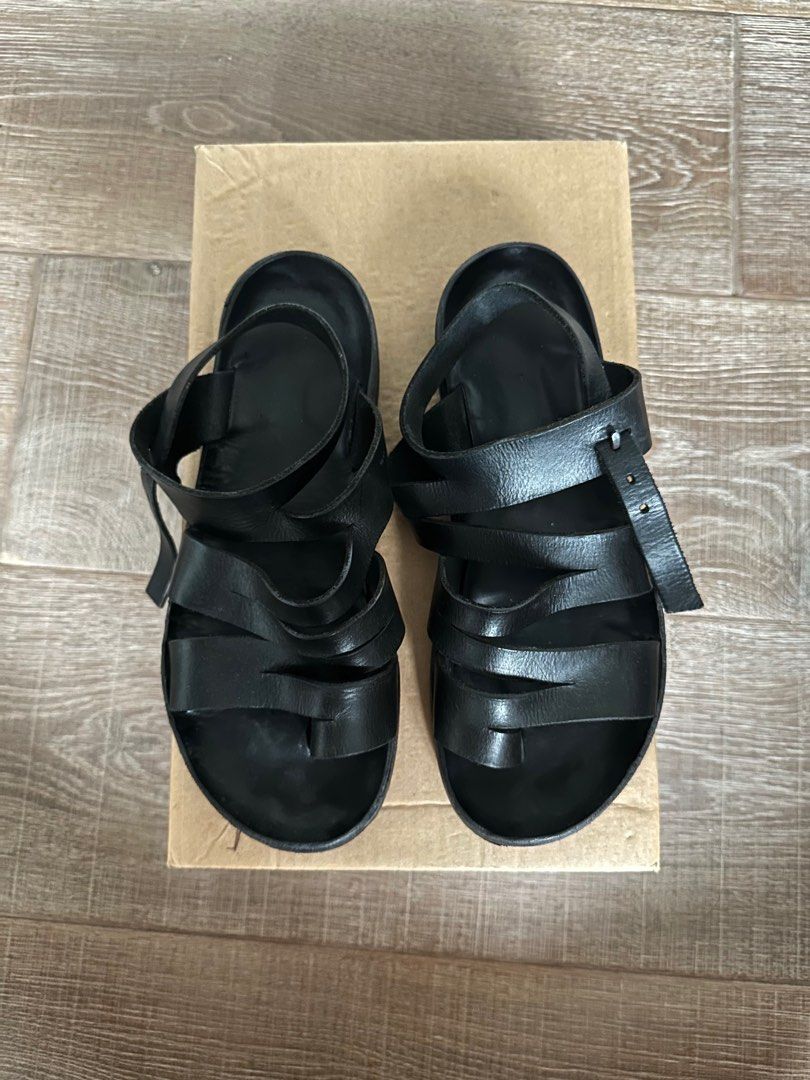 M.A+ Leather Gladiator Sandal Maurizio Amadei Carol Christian Poell ...