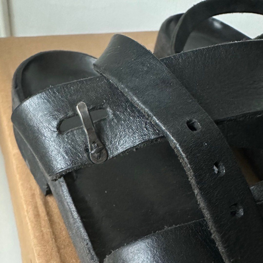 M.A+ Leather Gladiator Sandal Maurizio Amadei Carol Christian Poell ...