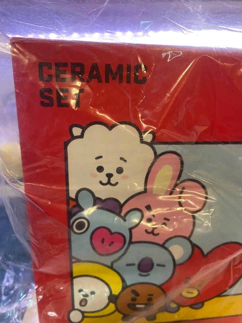 Macdonald BTS ceramic set, Hobbies & Toys, Toys & Games on Carousell