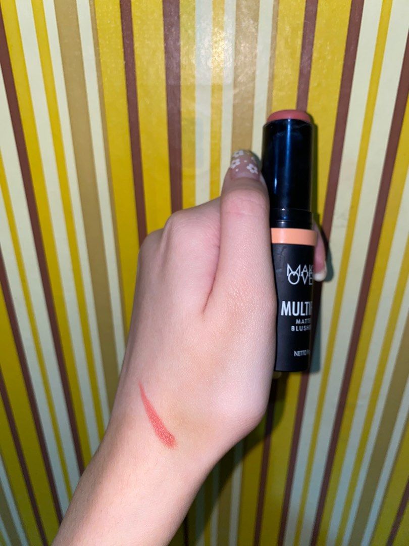 Make Over Multifix Matte Blusher | Blush on stick | make over blush ...