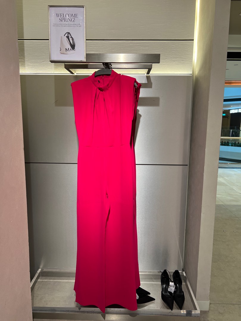 Mango One-piece suit Delfina (Fuchsia), Women's Fashion, Dresses & Sets ...