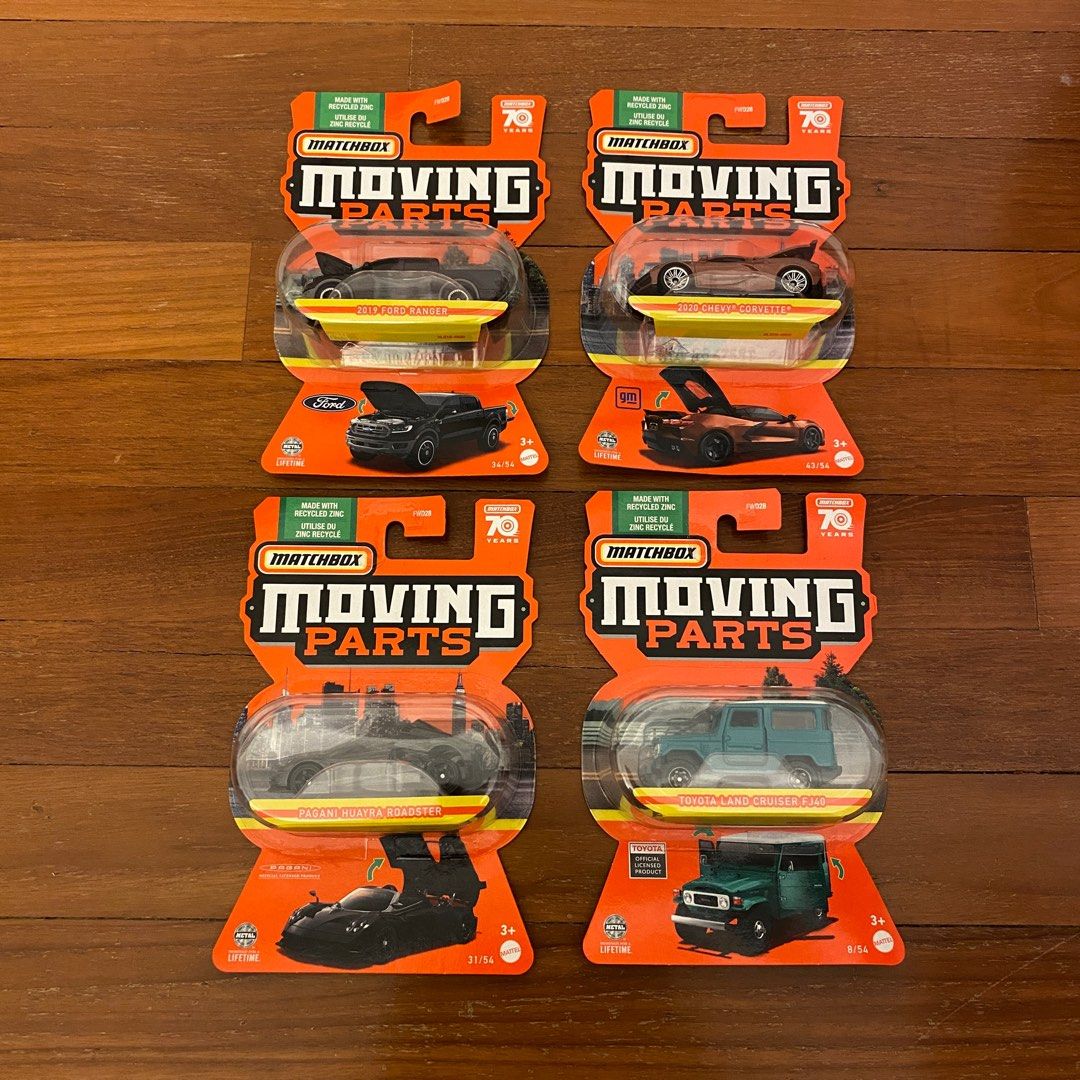 Matchbox Moving Parts B Case 2023 Toyota FJ Land Cruiser FJ40 Pagani ...