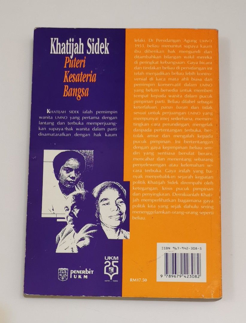 Memoir Khatijah Sidek. Puteri Kesateria Bangsa, Hobbies & Toys, Books ...