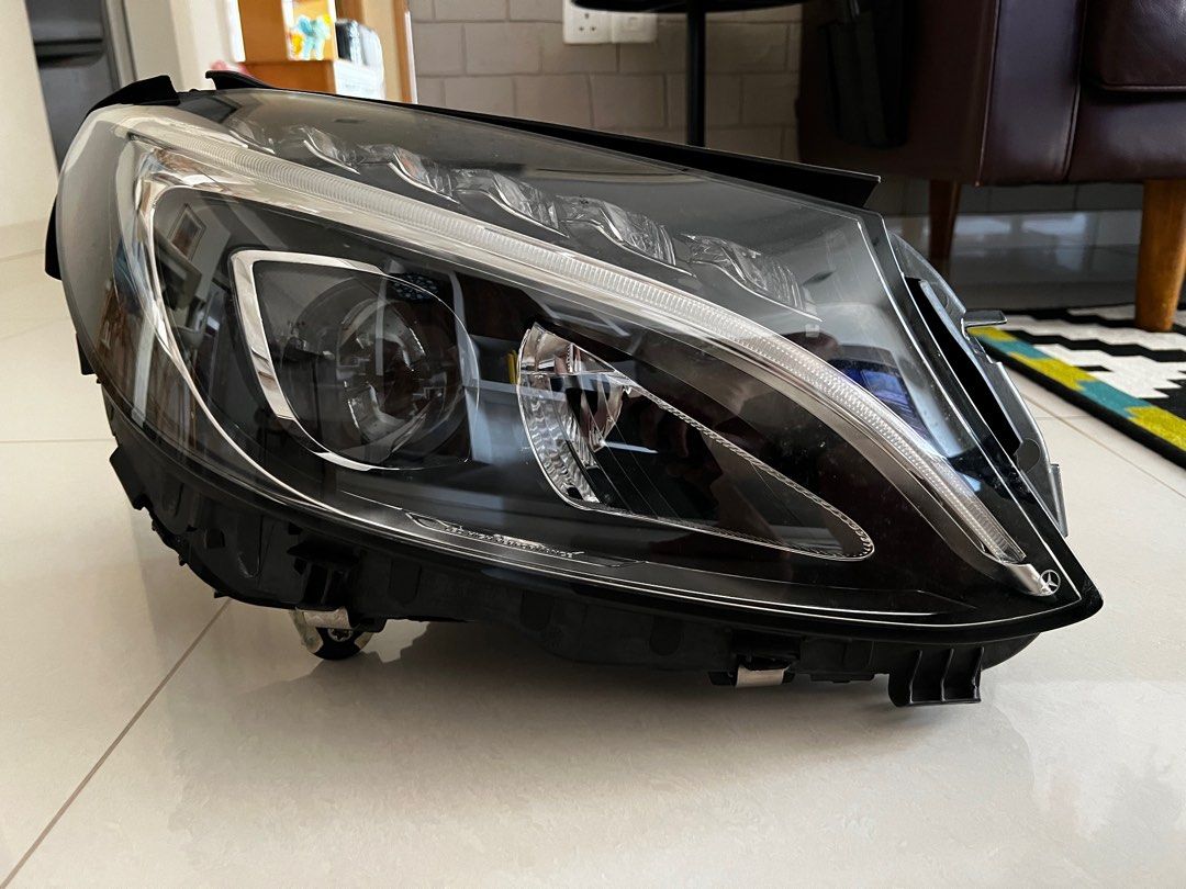 Mercedes C Class W205 Mercedes Headlamp, Car Accessories, Electronics ...