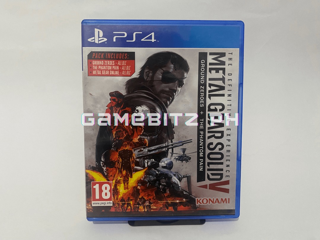 Metal Gear Solid V: The Definitive Experience Sony PS4 Playstation Game ...