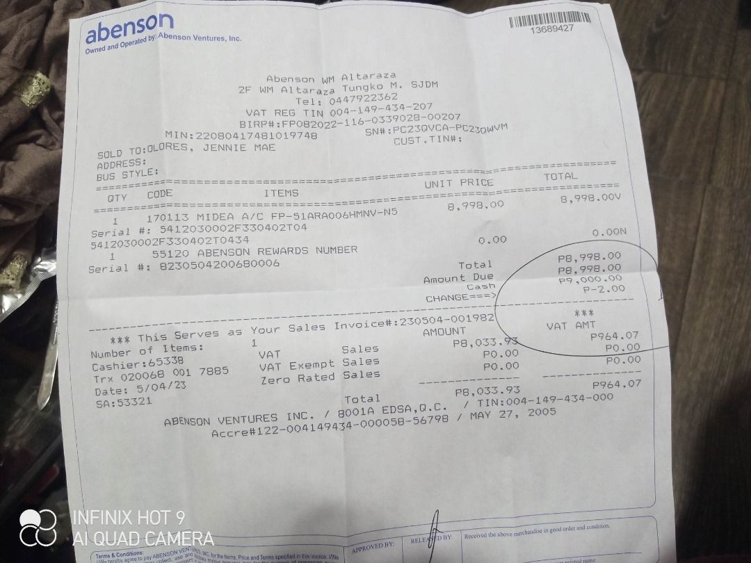 Midea 0.6 HP Non Inverter, TV & Home Appliances, Air Conditioning and ...