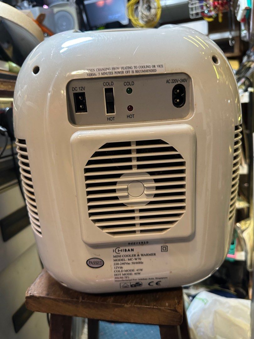 Mini Fridge ICHIBAN MODEL MC-W70, TV & Home Appliances, Kitchen ...