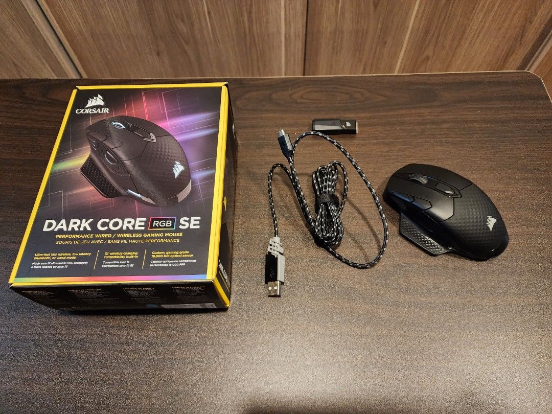 [Modded] Corsair Dark Core RGB SE wireless gaming mouse Kailh gm 8.0 ...
