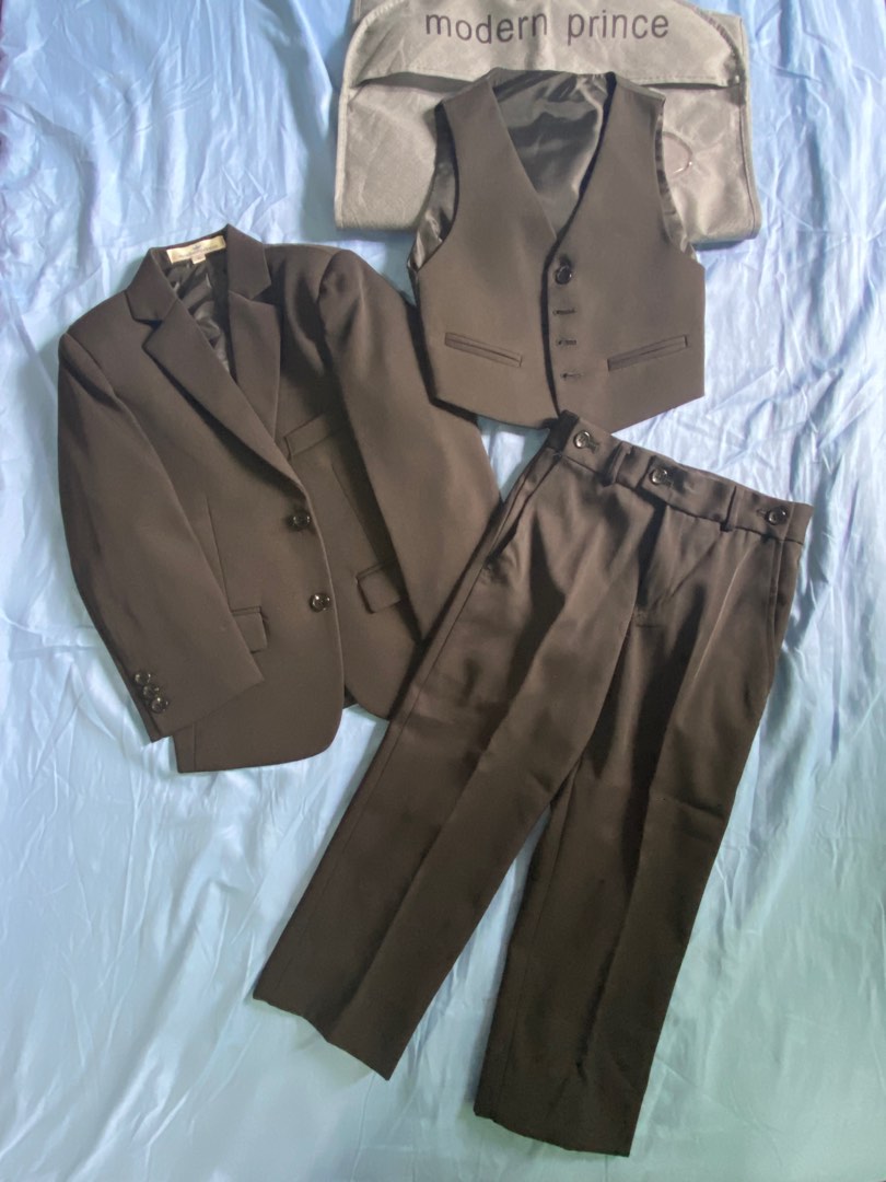 Modern Prince Suit and Vest (set) on Carousell