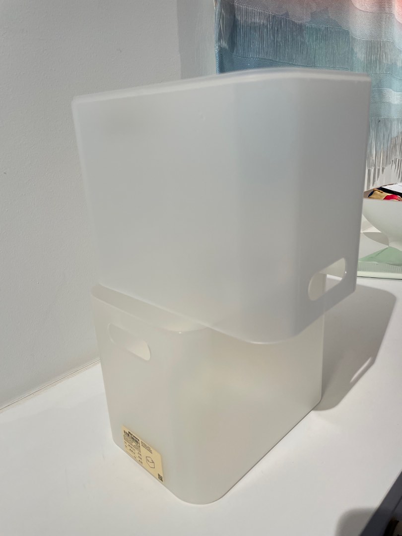 MUJI Storage Containers x 3, Furniture & Home Living, Home Improvement ...