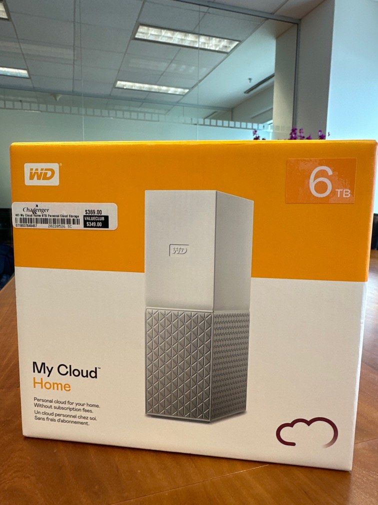 My Cloud Home WD, Computers & Tech, Parts & Accessories, Hard Disks & Thumbdrives on Carousell