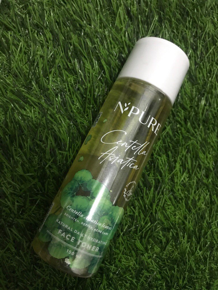 N Pure Centella Asiatica Face Toner, Kesehatan & Kecantikan, Kulit ...