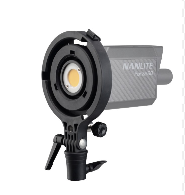 Nanlite Forza Bowens Mount Adapter for FM-Mount Lights, Photography ...
