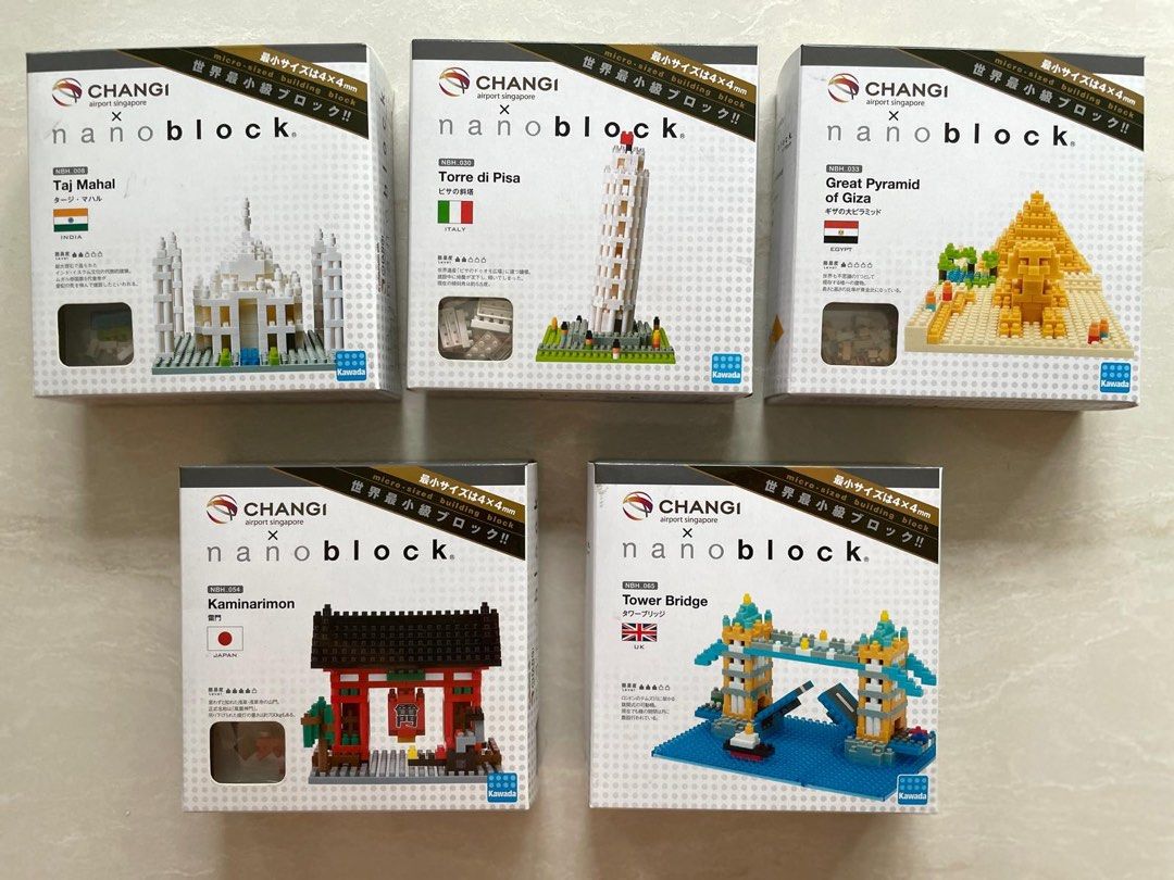Nano block (Micro-sized Building block ), Hobbies & Toys, Toys & Games ...
