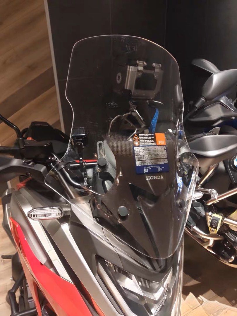 NC750X Tinted Windshield, Motorcycles, Motorcycle Accessories on Carousell