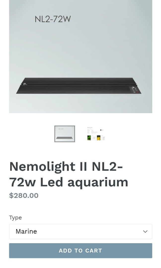 Nemolight II Marine Light, Pet Supplies, Homes & Other Pet Accessories ...