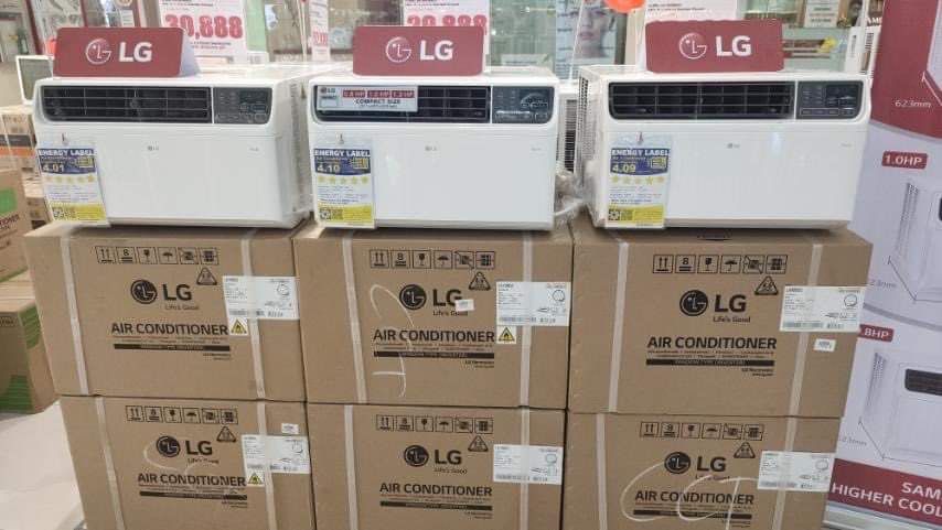 New LG WINDOW TYPE DUAL INVERTER, TV & Home Appliances, Air ...