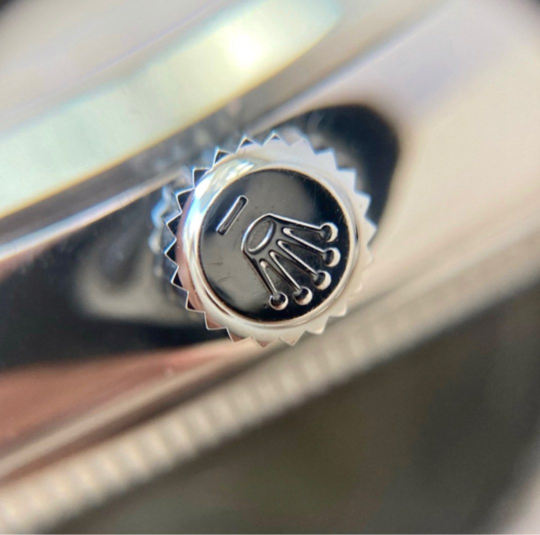 (New Old Stock/Full set/Stickered) Rolex Air King Domino logo, Luxury ...