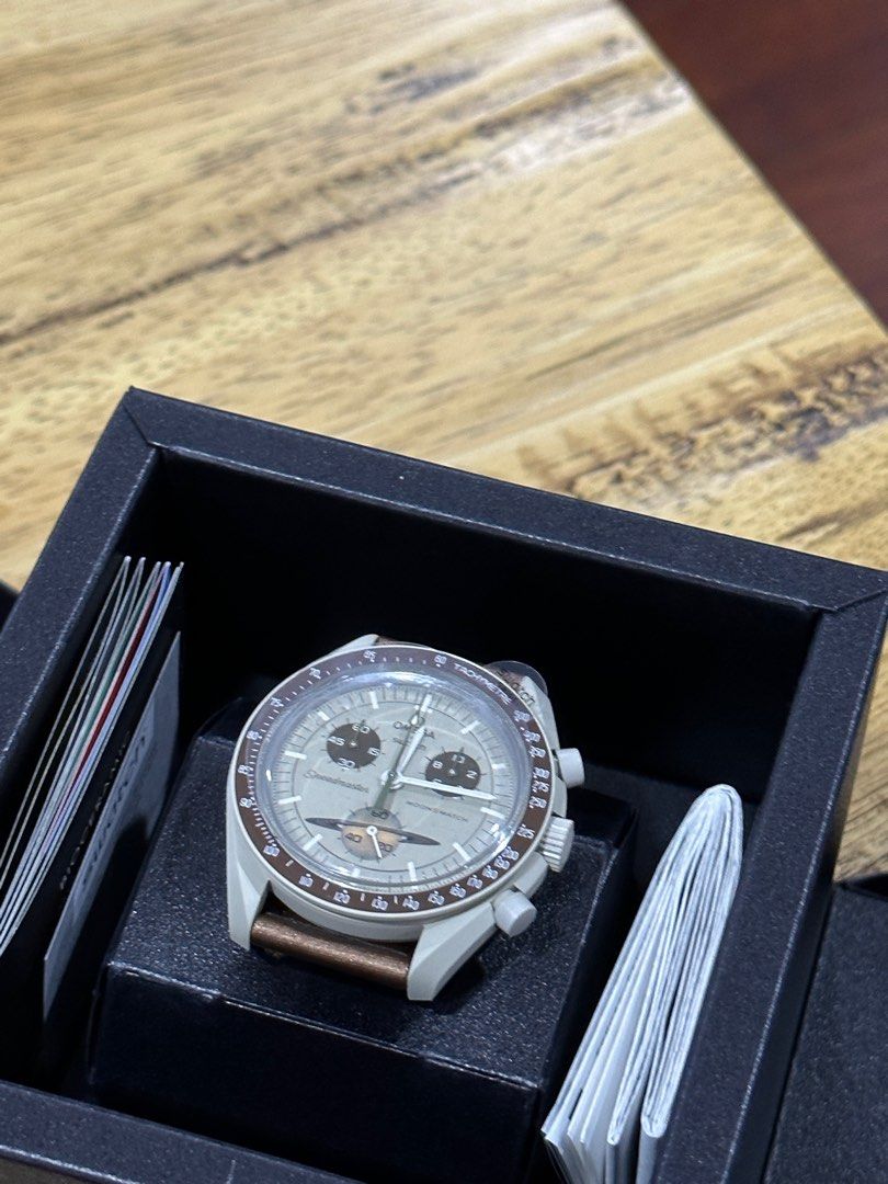 New Omega x Swatch Speedmaster Moon Watch for sales, Luxury, Watches on ...