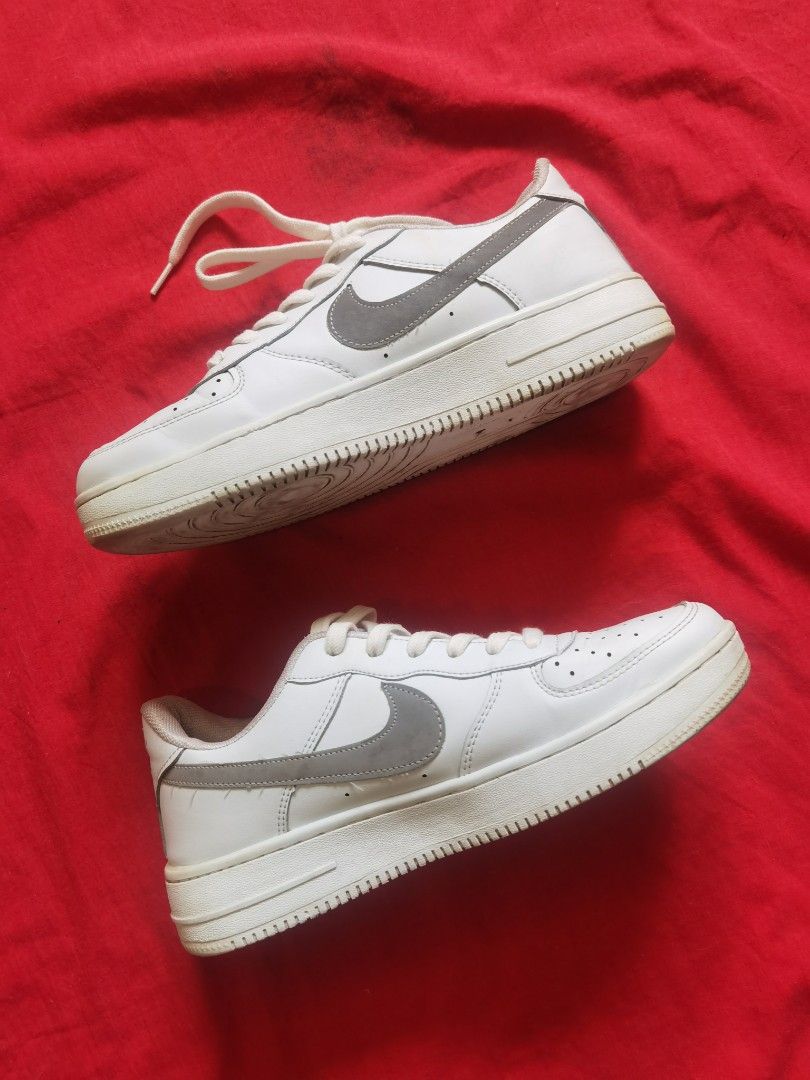 Nike Air Force 1 3M Reflective Swoosh, Men's Fashion, Footwear ...