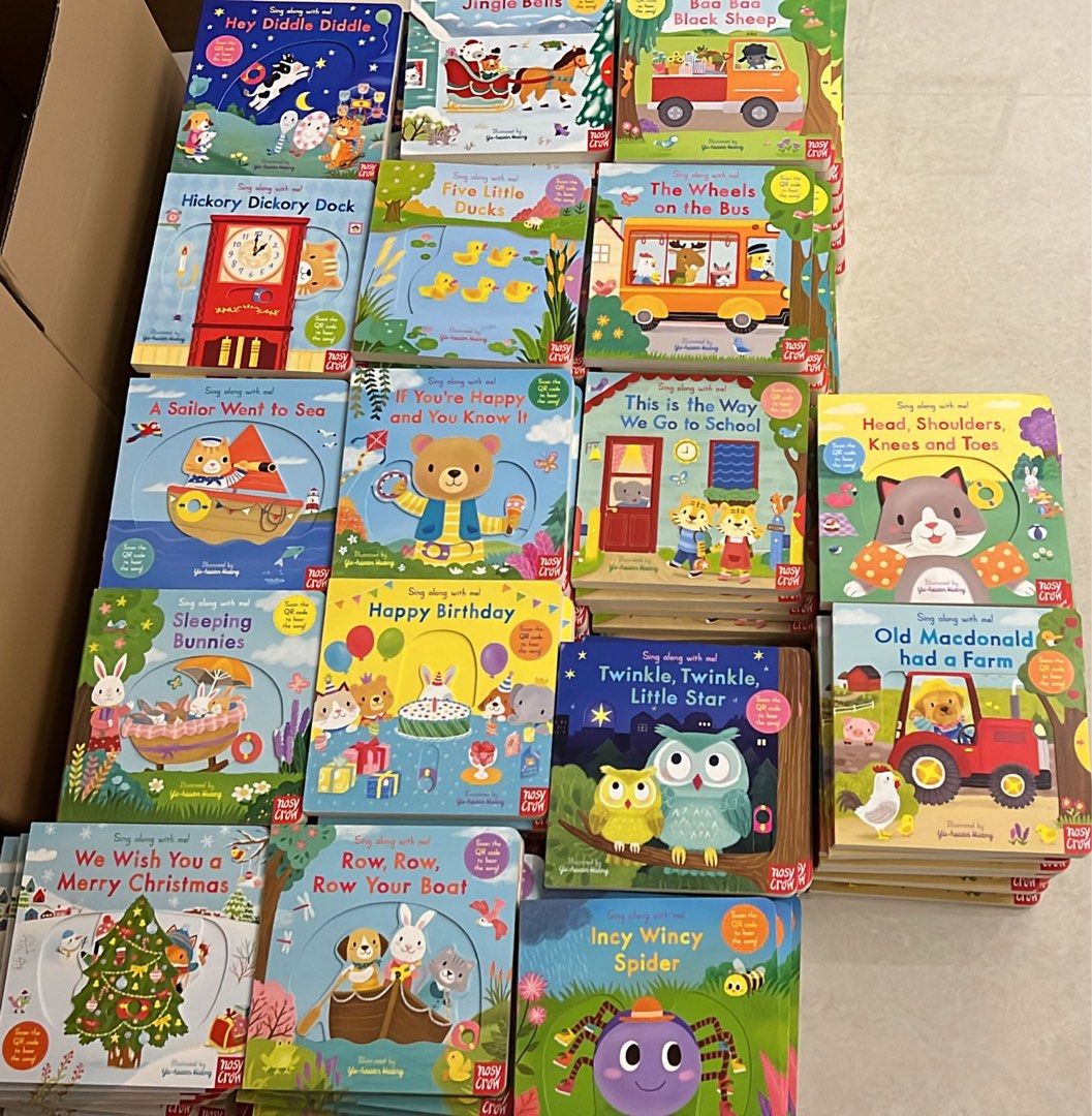 Nosy Crow Sing Along With Me (with QR codes), Hobbies & Toys, Books & Magazines, Children's ...