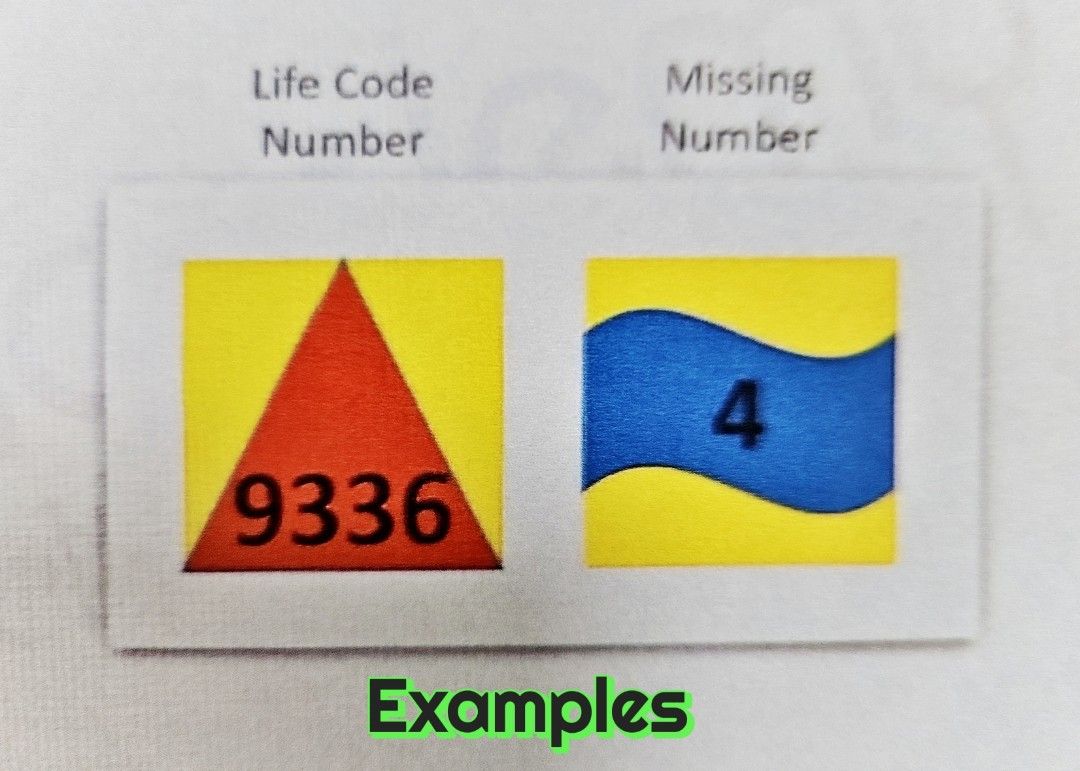 Numerology Personal Life Code & Missing Code Numbers & Colour Cards ...